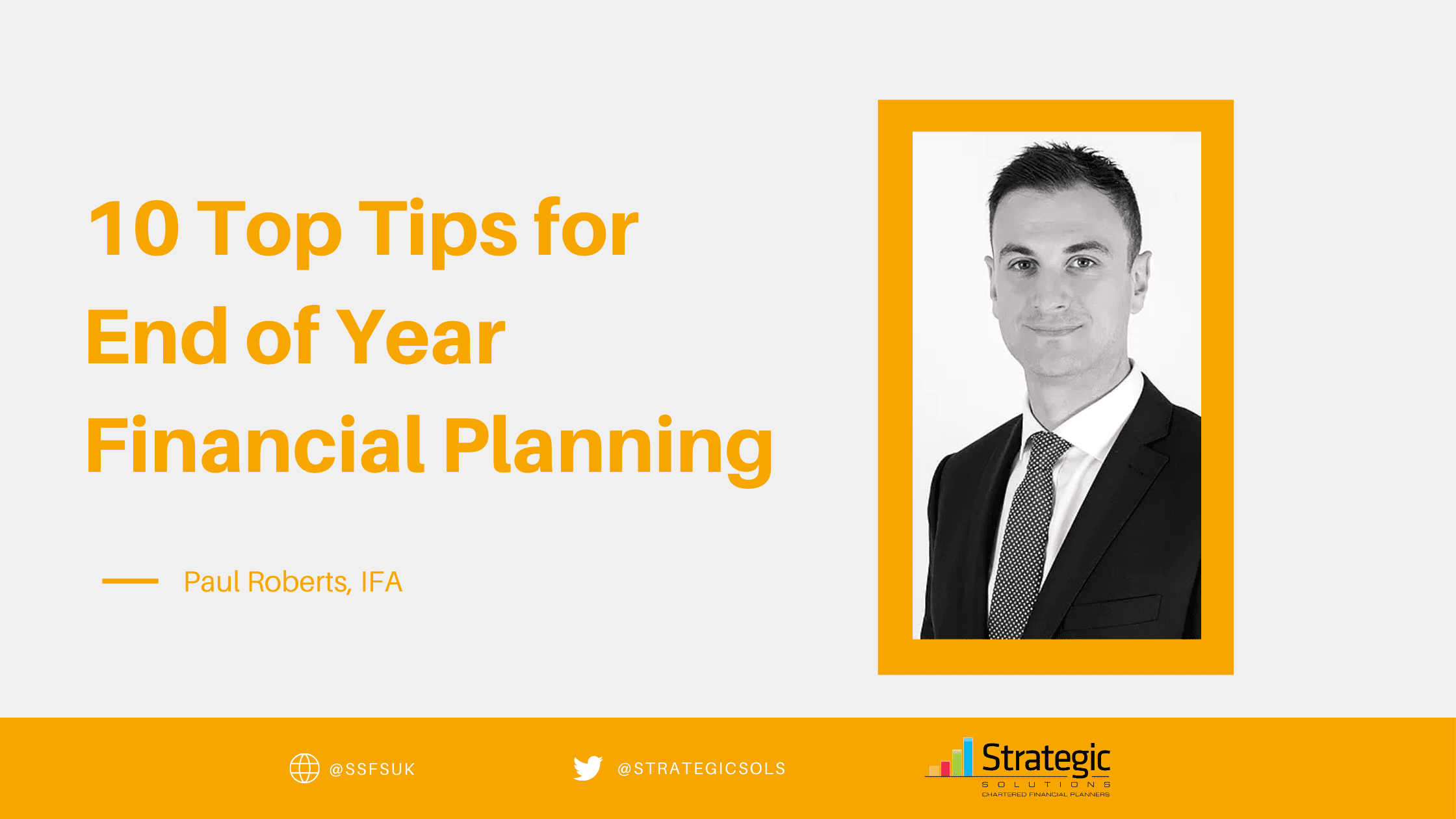 10 Top Tips for End of Year Financial Planning - Strategic Solutions